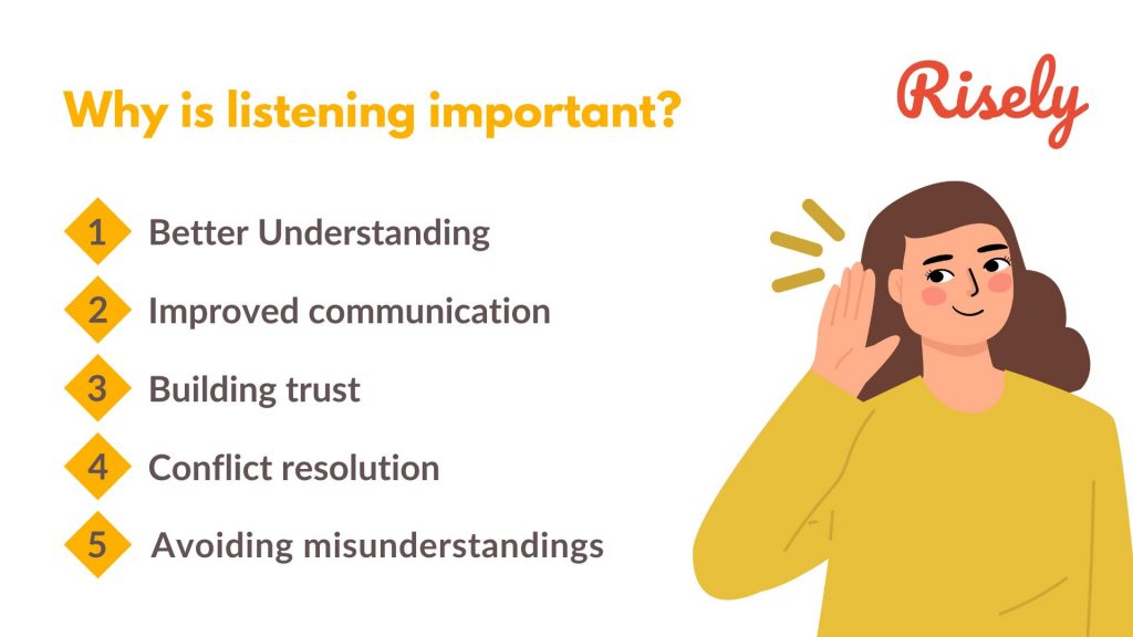 20 Active listening questions to help you become a better listener - Risely