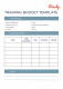 How to Create Effective Training Budgets? Free Template - Risely