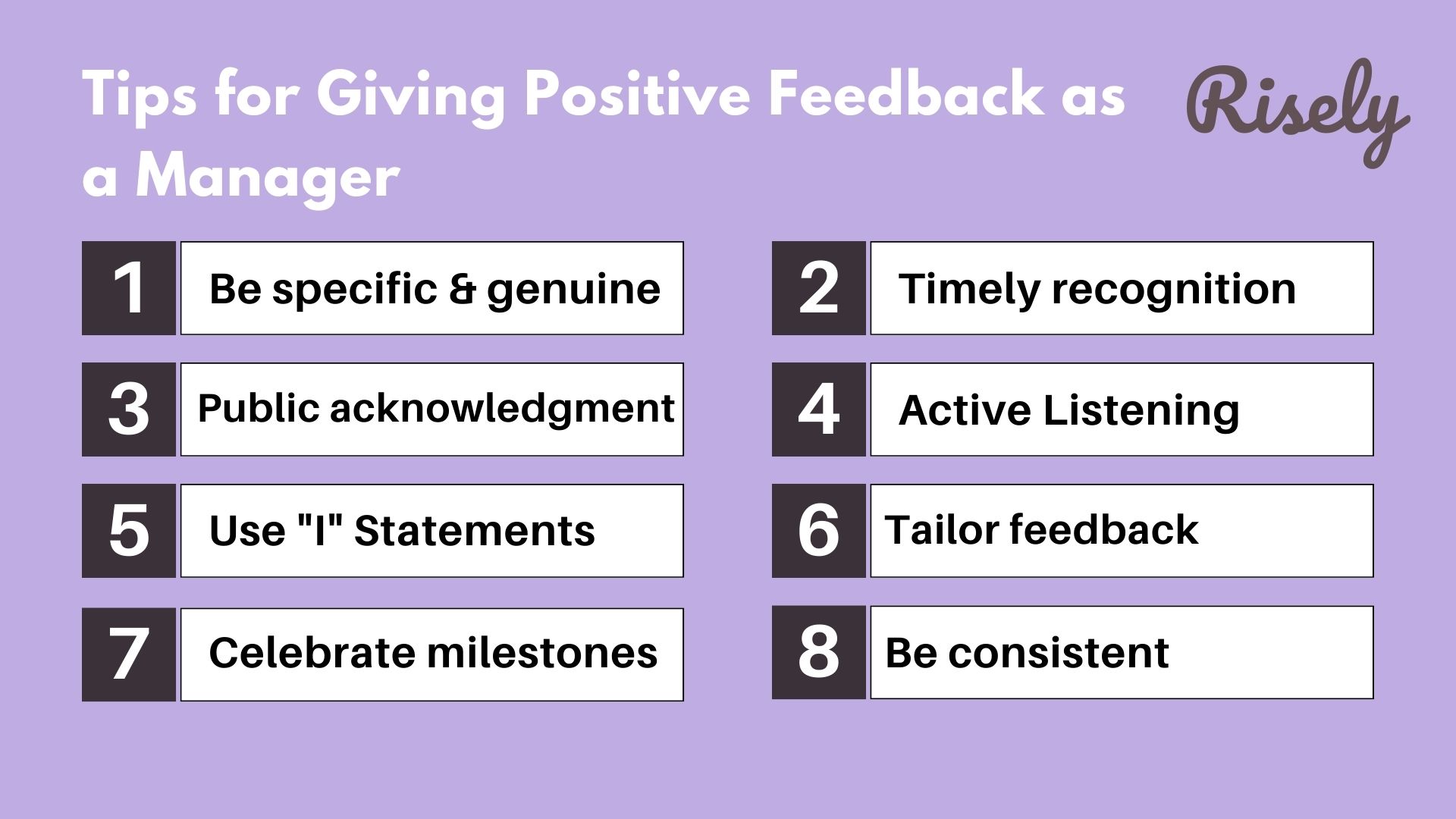 10+ Positive Feedback Examples for Managers at Work - Risely